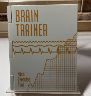 Brain Trainer Sega Toys Handheld Memory Exercise Game Train Maintain ...