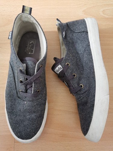 Keds Sneaker Women Triumph MID Wool WF56007 Graphite | eBay.de