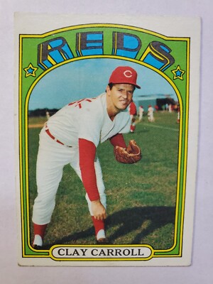 1972 Topps Clay Carroll #311 | eBay