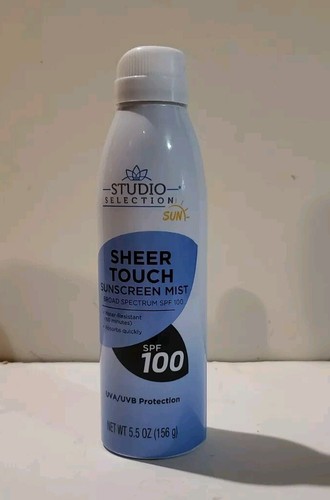 Studio Selection SPF 100 Sheer Touch Sunscreen Mist Spray 5.5oz NEW | eBay