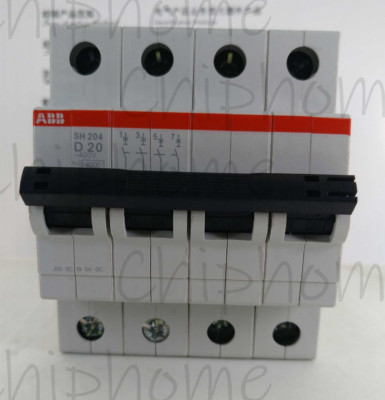 1PCS NEW For ABB Miniature Circuit Breaker SH204-D20 Leakage Protection ...