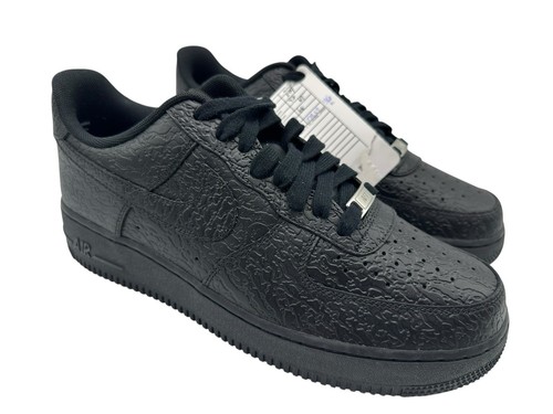 NIKE AIR FORCE 1 LOW BLACK CEMENT PROMO SAMPLE RARE US 9 UNRELEASED ...