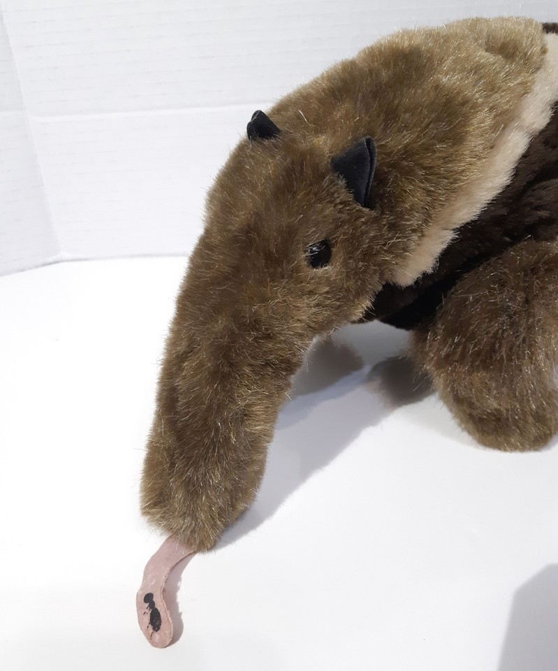 FOLKMANIS ANTEATER 2013 Retired 16" Plush Full Body Hand Puppet #2973 ...