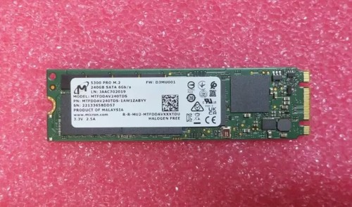 NEW Fujitsu 240GB M.2 SATA 6G Non Hot-Plug SSD S26361-F5816-L240 for ...