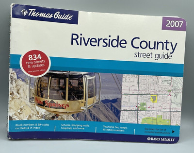 2007 The Thomas Guide Riverside County Street Guide | eBay