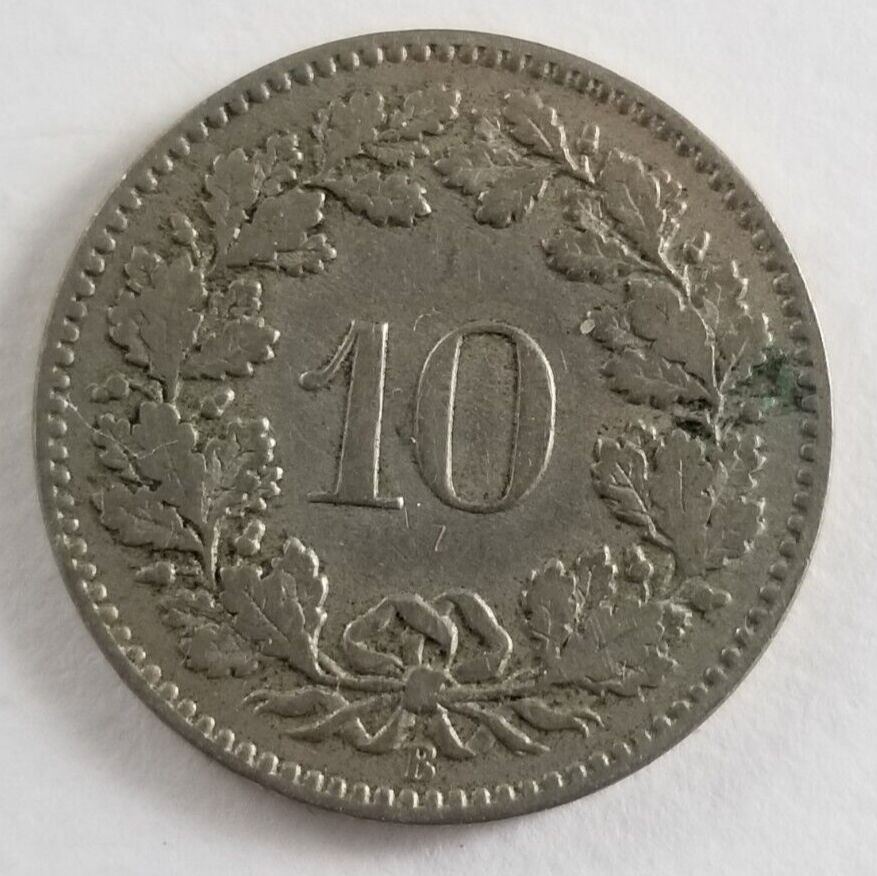 1880 10 Rappen Switzerland - Confoederatio Helvetica | eBay