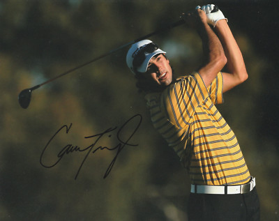CAMERON TRINGALE SIGNED AUTO'D 8X10 PHOTO PGA TOUR GEORGIA TECH WALKER ...
