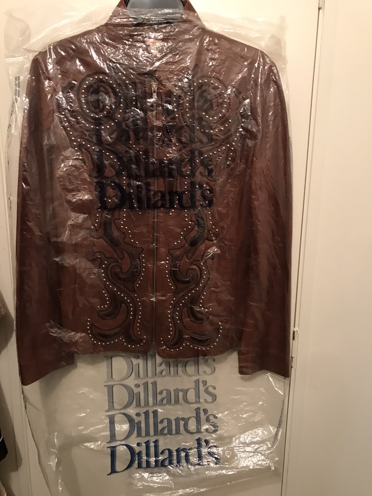 Genuine Reba Leather Western Tooled New Jacket | eBay