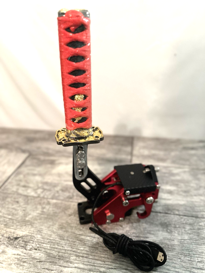 64 Bit USB Katana Handbrake Samurai Sword PC Handbrake For G25/27/29 ...