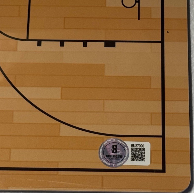 GREG MCDERMOTT SIGNED CREIGHTON BLUEJAYS CLIPBOARD BAS BECKETT | eBay