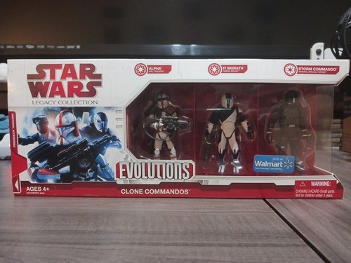 Star Wars Evolutions Clone Commandos Box Set Walmart Exclusive Sealed ...