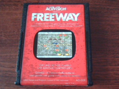 ActiVision - Freeway - Video Game Cartridge AG-009 by David Crane 1981 ...