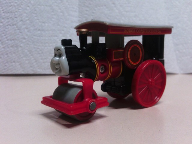 Trackmaster Thomas & Friends Buster Motorized Train Engine Sodor Crew ...