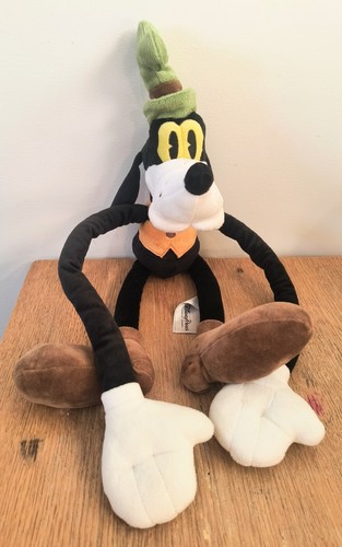 Disney Parks Goofy Green Hat Long Legs Arms Stuffed Dog Plush 24" | eBay
