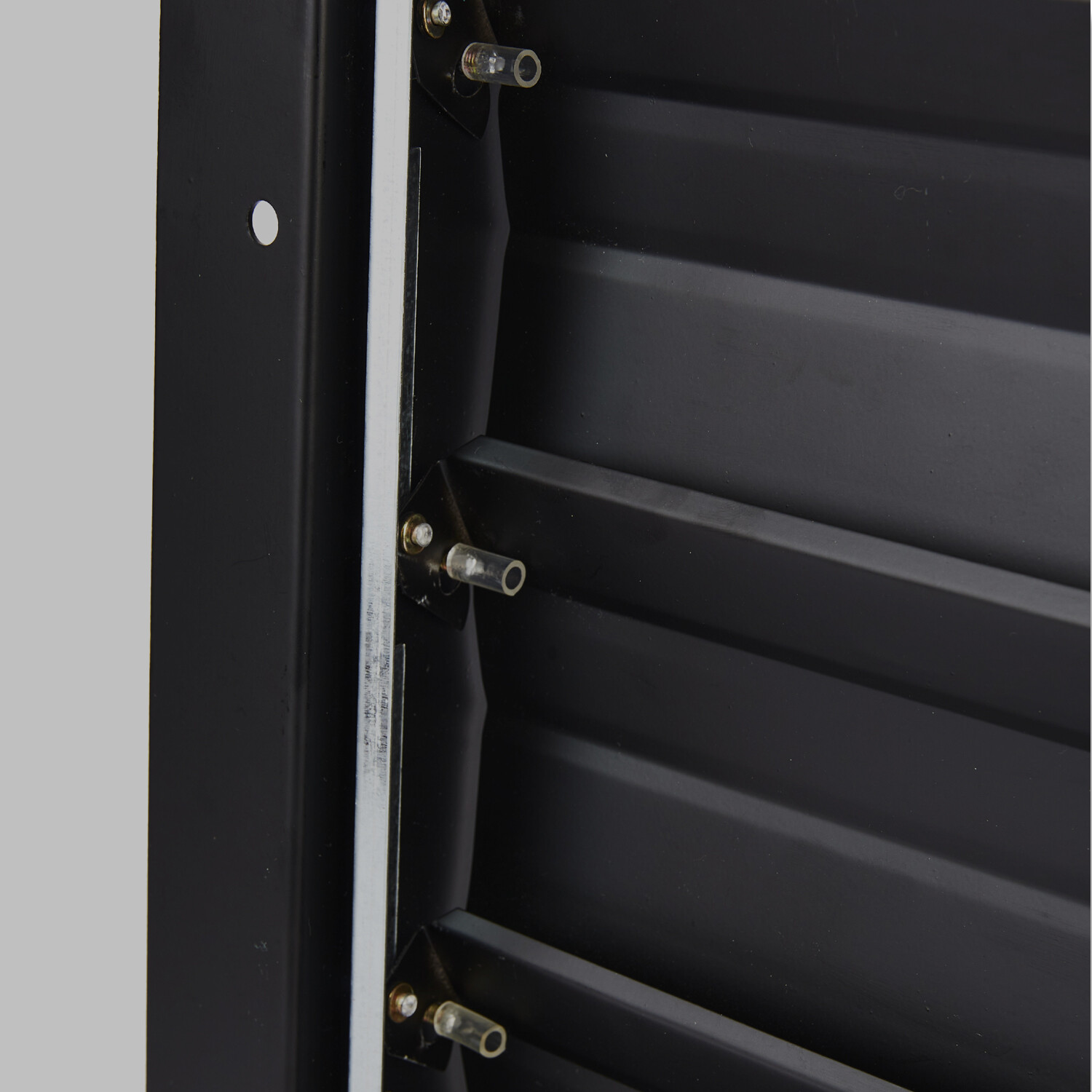 Metal Gravity Louvre Grille Flap Air Vent Shutter For Industrial ...