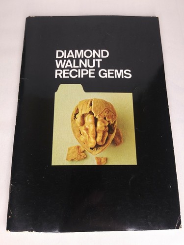Diamond Walnut Recipe Gems 1972 Cookbook PB | eBay
