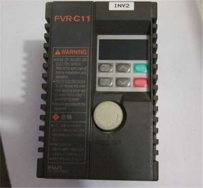 1Pc Used Fuji 0.2KW 200-230V Electric FVR-C11 Tested FVR0.2C11S-2 ib ...