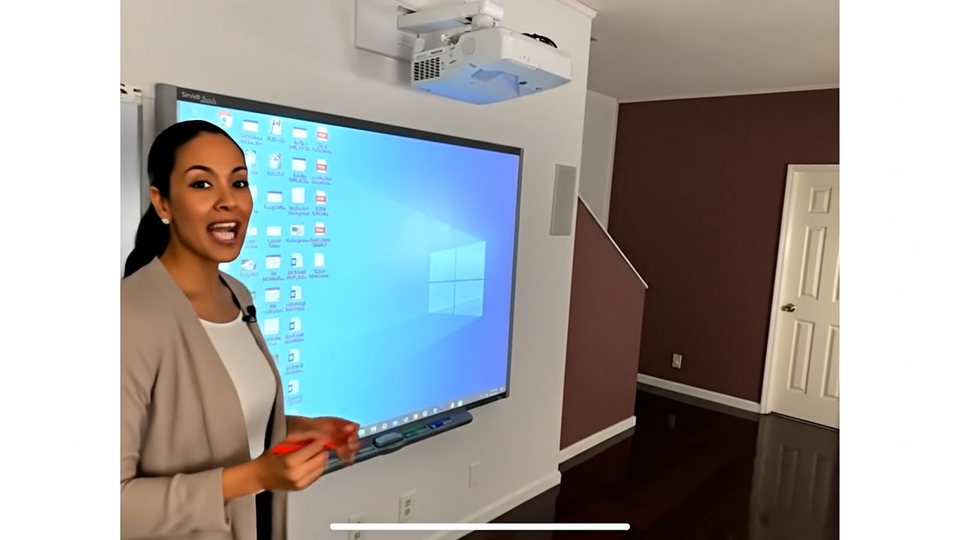 Interactive Smart Board SB680 Series With NEC UM330 projector (77 ...