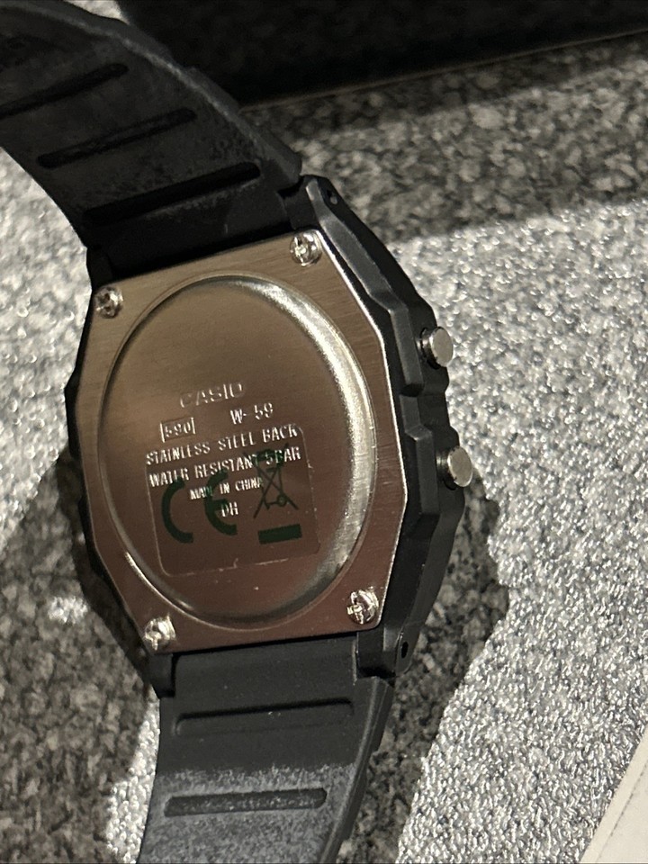 Very Rare Casio W59 Digital Mens Watch Brand New Boxed | eBay