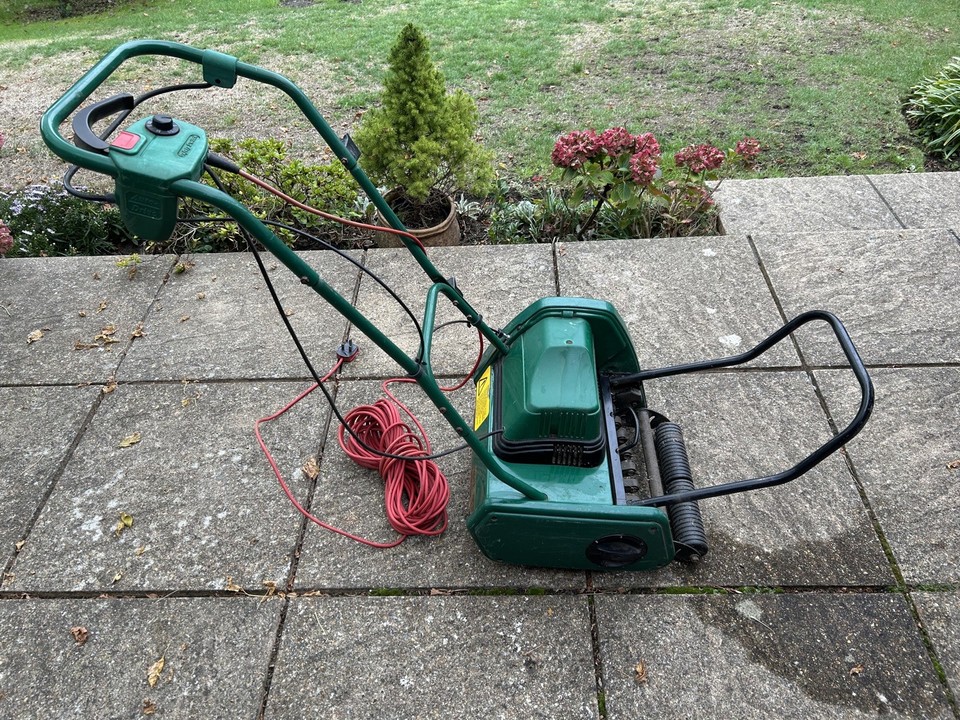 Qualcast Classic 30s Electric Cylinder Lawnmower. | eBay UK