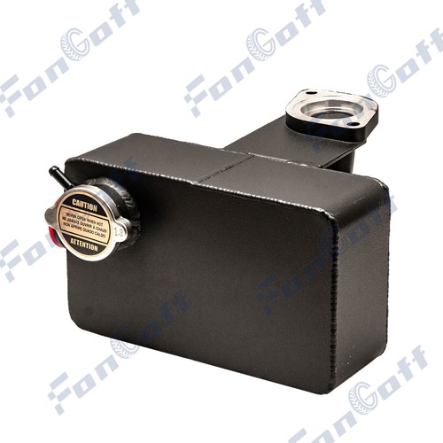 New Black Overflow Reservoir Expansion Tank Fits Ford FE Engine Galaxie ...