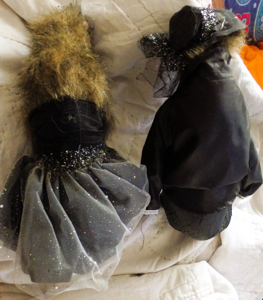 New Year's Eve/Fancy Dress Party Rodent/Weasel/Rat Couple Folk Art | eBay