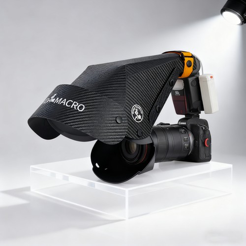 GUAGE Macro Camera Flash light Speedlite Softbox Diffuser Reflector ...