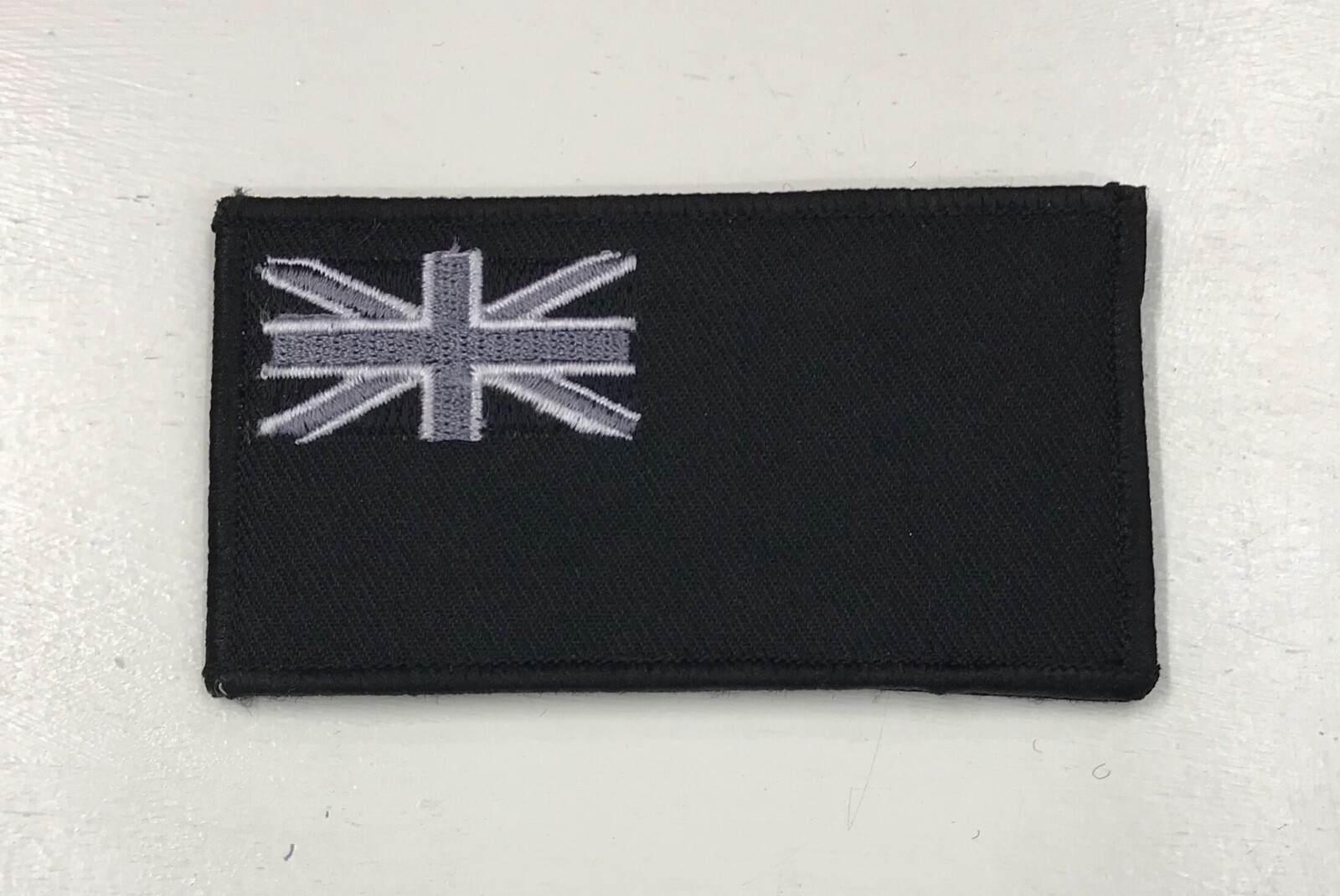 Black Union Jack Flag Subdued Zap Number & Blood Group Badge, Military Patch | eBay UK