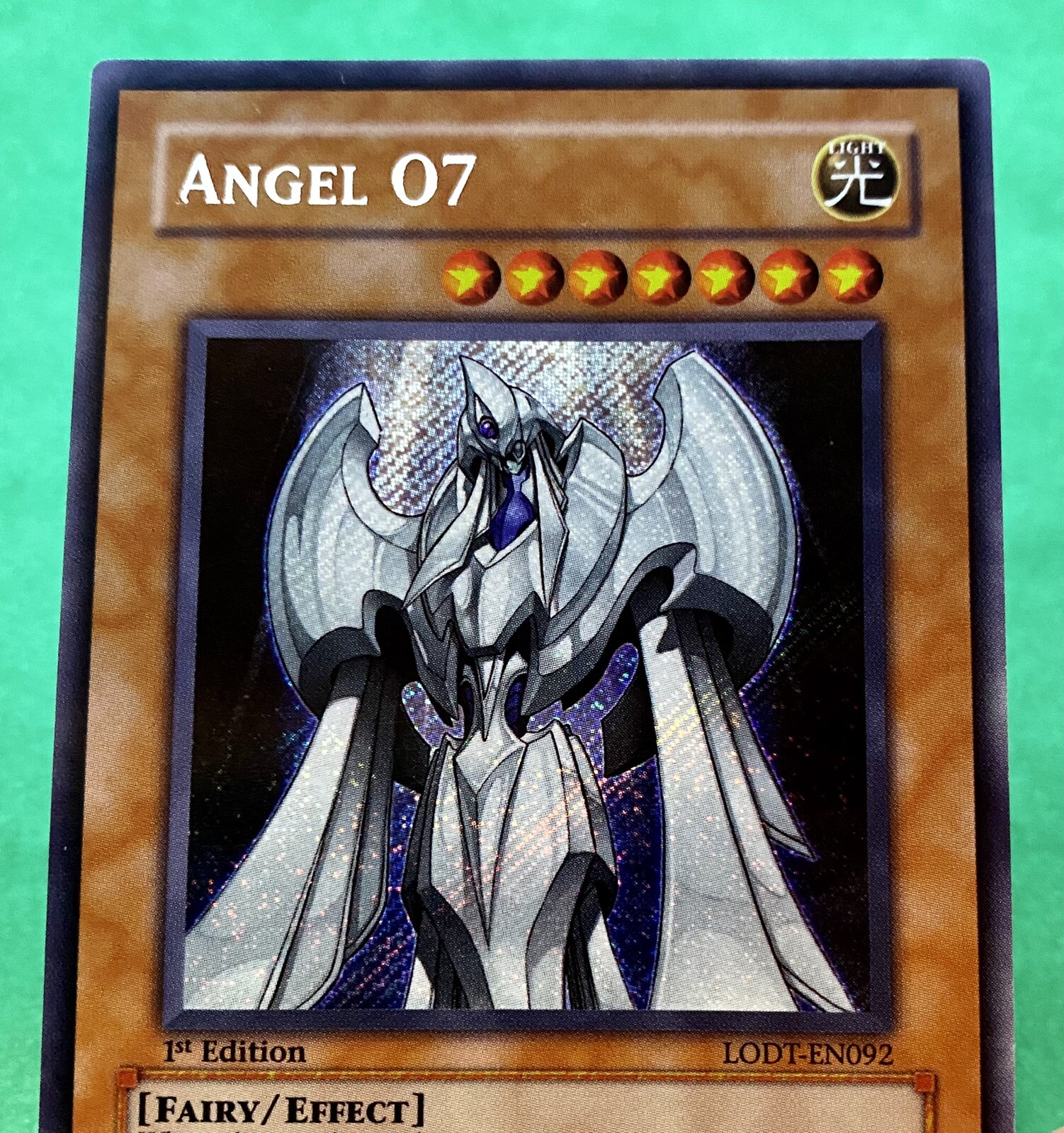 Yu-Gi-Oh! Angel 07 LODT-EN092 Secret Rare 1st Edition LP | eBay
