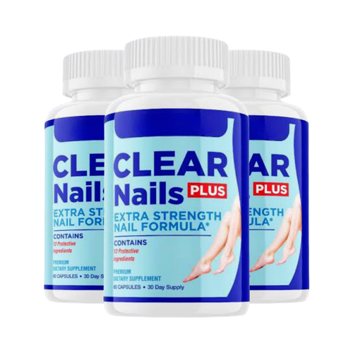 3-Pack Clear Nails Plus Probiotics for Healthy Nails Supplement- 180 ...
