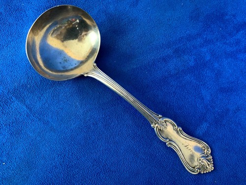Mitchell & Tyler Coin Silver 7 3/" ladle | eBay