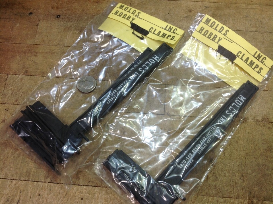 4 molds inc hobby clamp project model airplane 6 inch work holding glue ...