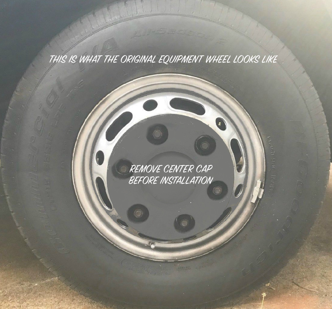 16" Mercedes Sprinter Wheel Covers Wheel Simulator Hub Caps Covers Set ...