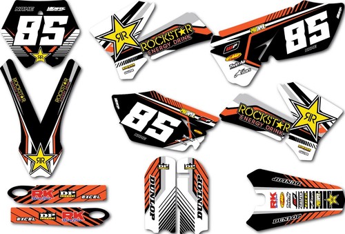 Graphics for KTM 85 SX 2006 - 2012 Chelsea Style sticker kit Custom ...