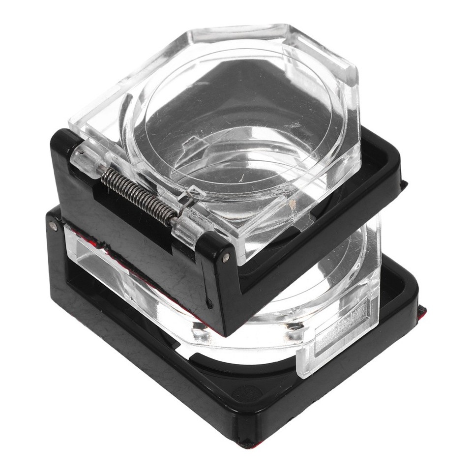 2 Pcs Push Button Waterproof Shield Collision-proof Switch Safety Guard ...