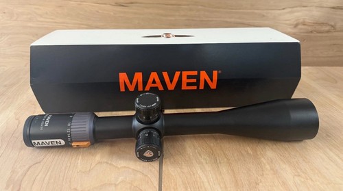 Maven Crs.3 4x20x50 Rifle Scope 0.1 MRAD Illuminated Red Dot | eBay