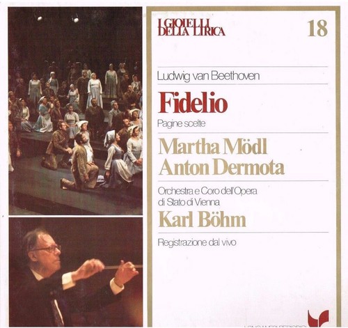 Les bijoux lyriques N 18, van Beethoven : Fidelio/Bohm, Modl, Dermota ...