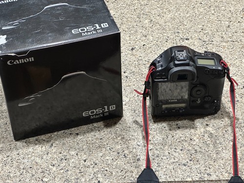 Canon EOS 1D Mark III 10.1MP Digital SLR Camera - shutter count under ...