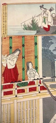 Ukiyo-e print, Higashi Nishiki painting by Takeuchi Sukune, illustrated ...