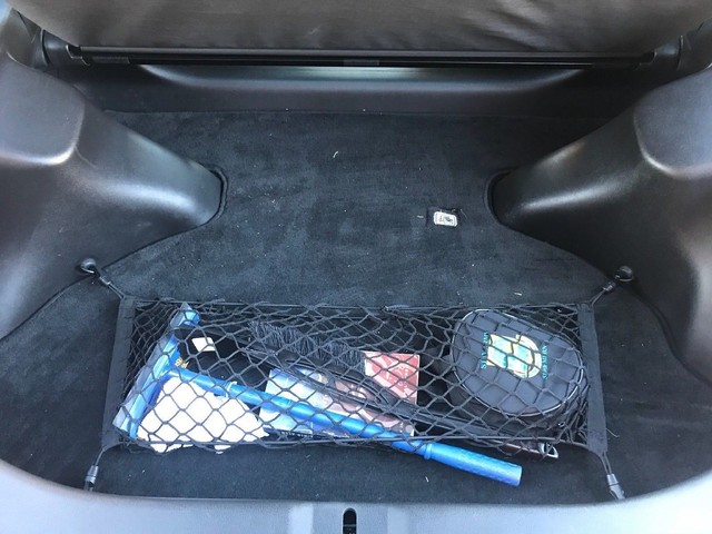 Cargo Net Luggage Holder Trunk Rear Storage With 4 Hooks Black For ...