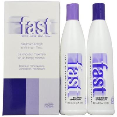 NISIM Fast Shampoo & Conditioner 360ml Pack - Original F.A.S.T. Formula ...