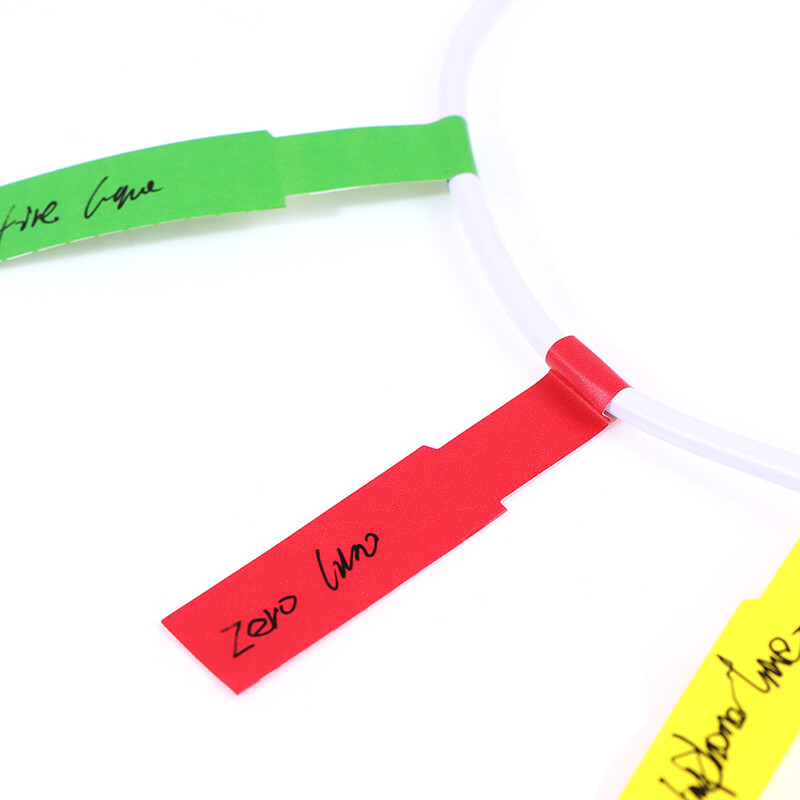 300Pcs Self-adhesive Cable Labels Waterproof Identification Tags ...