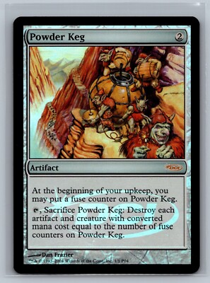 Magic the Gathering 2004 Powder Keg #1/1 Foil Magic Player Rewards MTG ...