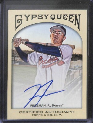 2011 Topps Gypsy Queen Autograph #GQA-FF Freddie Freeman | eBay