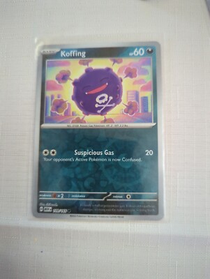 Pokemon TCG Scarlet & Violet 151 Koffing 109/165 Reverse Holo Common | eBay