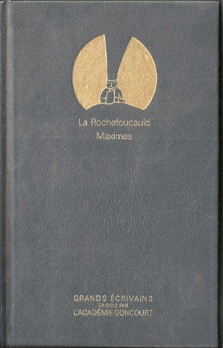 Maximes By François de la Rochefoucauld 9782850185328 | eBay
