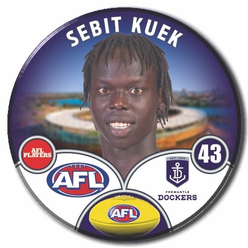 2024 AFL Fremantle Football Club - KUEK, Sebit | eBay Australia