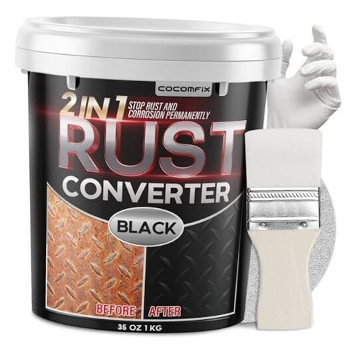 Ultra Rust Converter & Metal Primer, 35 oz Automotive Heat-Stable Rust ...