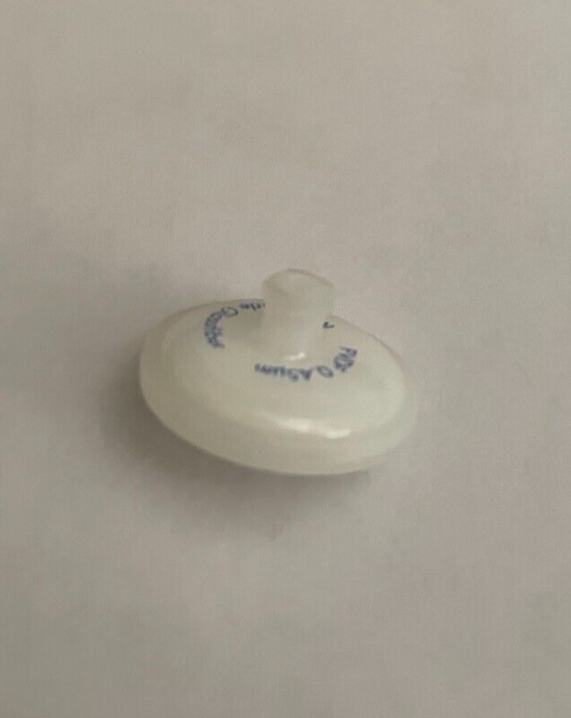 SYRINGE FILTER, LOT OF 100, PVDF Glass, Millipore Millex, 25mm, 0.45µm ...