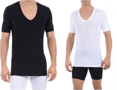 Tommy John Second Skin Deep V-Neck T-Shirt Men Soft Comfortable ...